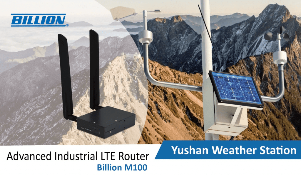 Billion M100 Router - Weather Station Case Study | Timeless Technology